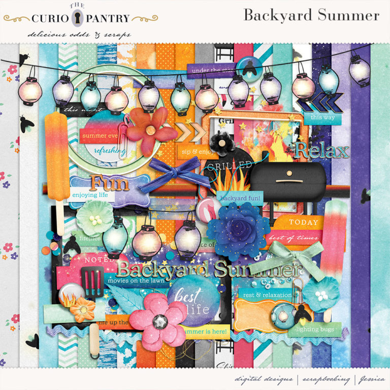 PS June BT Backyard Summer Mini & Bundle – Digital Scrapbooking with ...